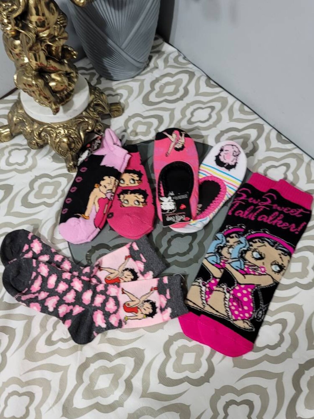 Betty Boop, KFS/FS, Socks, Cartoon, Vintage, Childhood Memories ...
