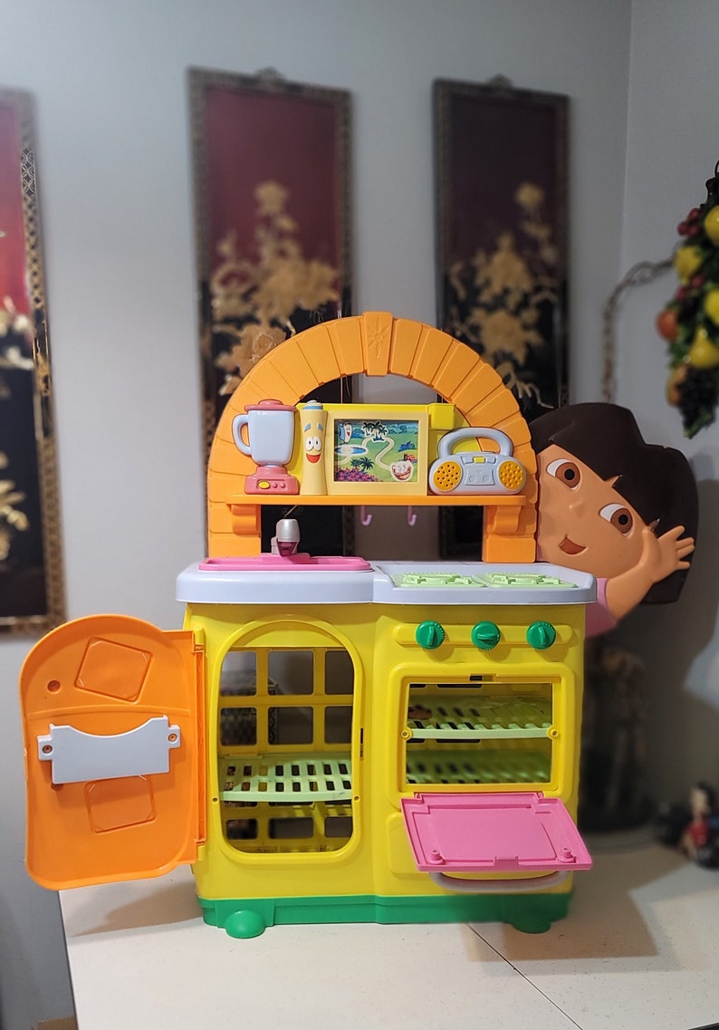 Dora Kitchen, Interactive, Life Size, Electronic, Vintage, Toys ...