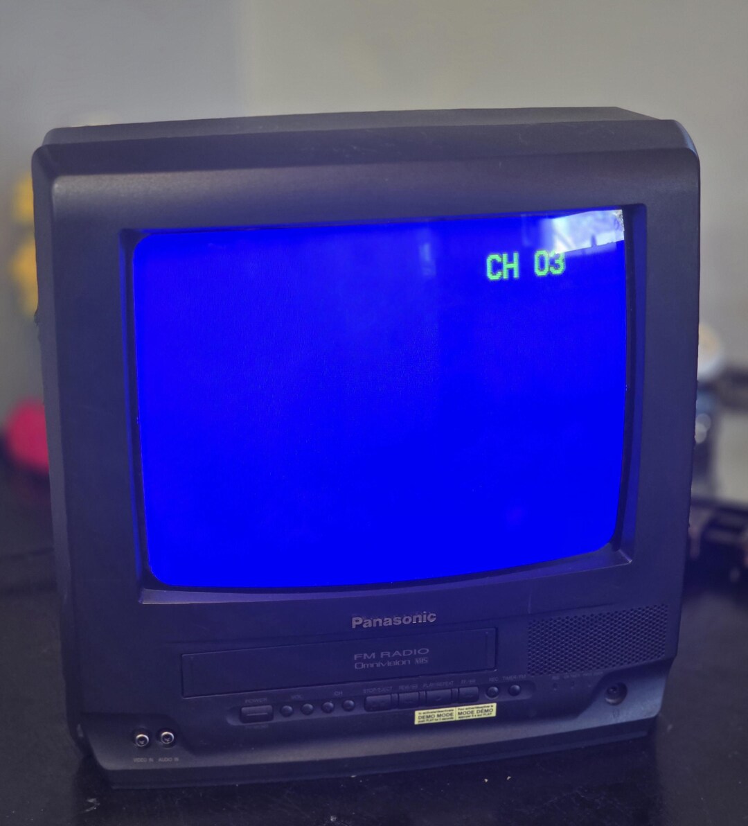 RESERVED, Panasonic Tv/vcr/radio Combo, 13" Vintahe Television, PV ...