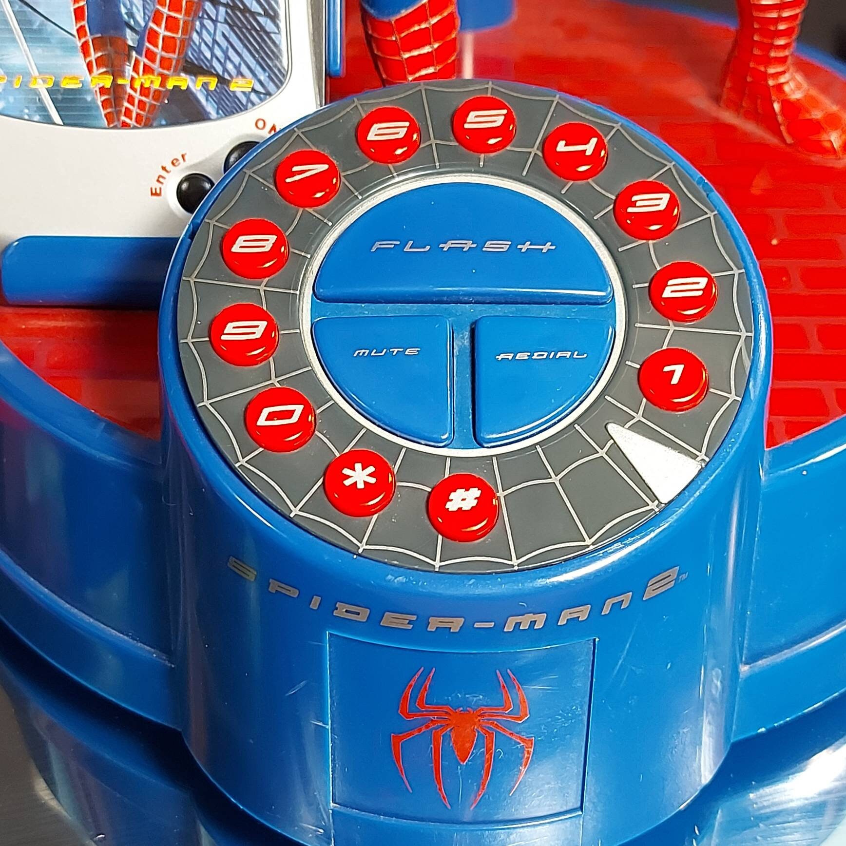 Spiderman Phone Vintage Telephone Land Line PDA Computer | Etsy Canada