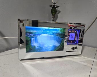 Motion&sound Wall Hanging,motion Picture Waterfall, Vintage 70s, Motion ...