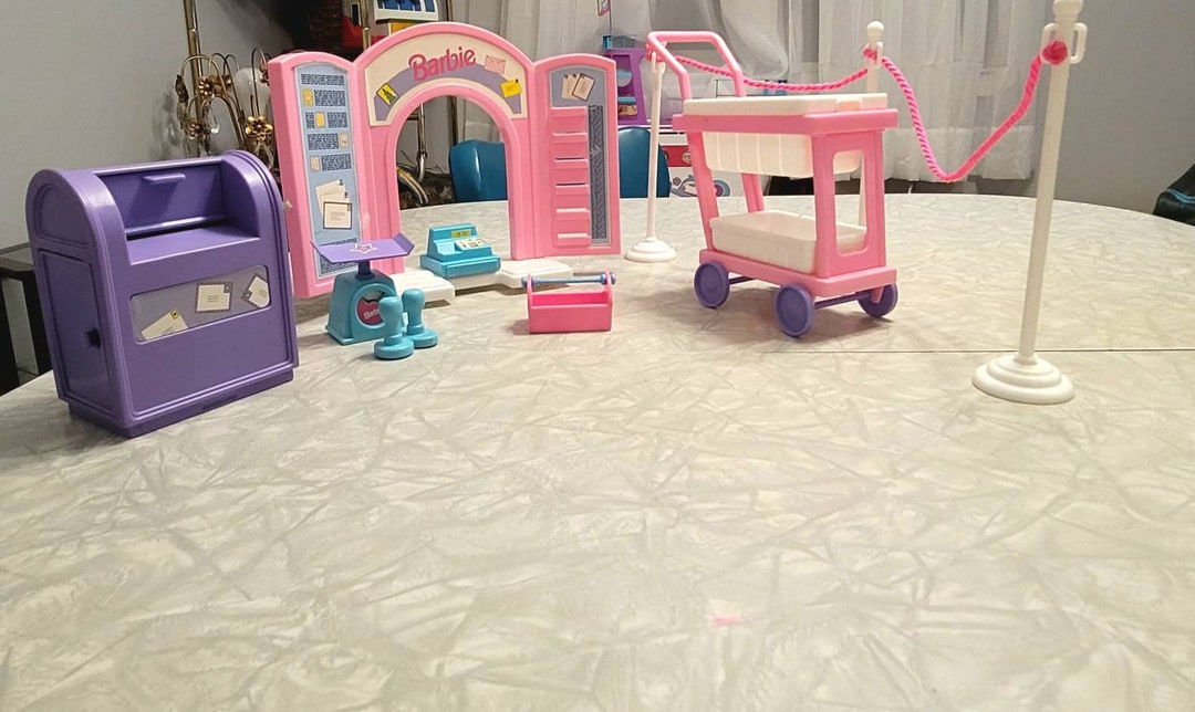 Mattel, Barbie, Post Office, Vintage 90s, Mattel, Vintage 80s, Vintage ...