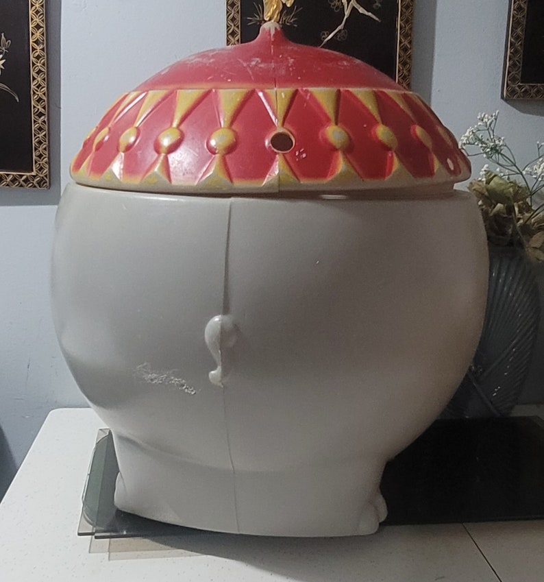 Elephant Toy Box, Vintage 70's, Elephant, Vintage Toy Chest & Lid, Blow ...