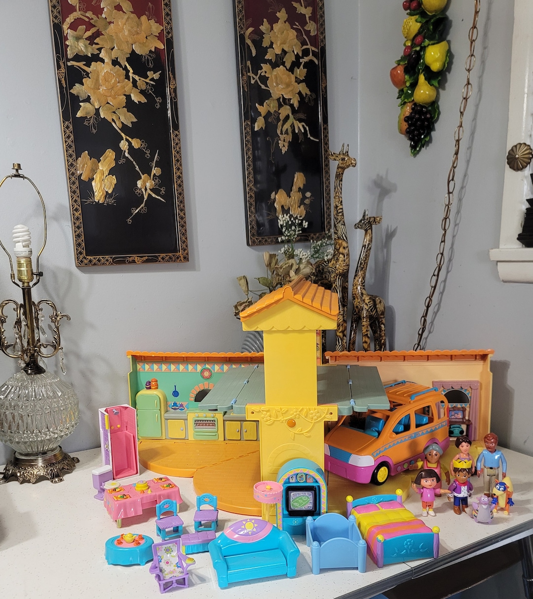 Dora the Explorer Doll House Interactive Dollhouse Doll - Etsy