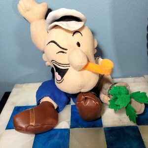 Popeye, Oliver Oil, Sweet Pea, Bluto Castor Oil, Plush, Vintage, Brand ...