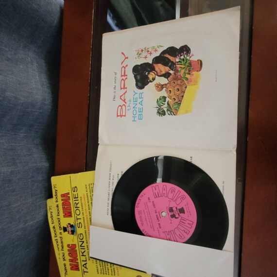 Magic Media Books with Records Collection, Vintage 70… - Gem