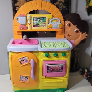 Dora Kitchen, Interactive, Life Size, Electronic, Vintage, Toys ...