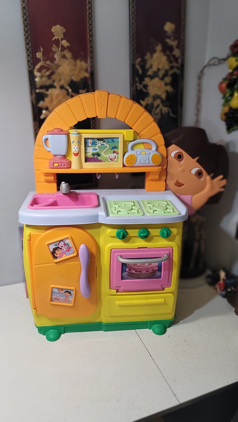 Dora Kitchen, Interactive, Life Size, Electronic, Vintage, Toys ...