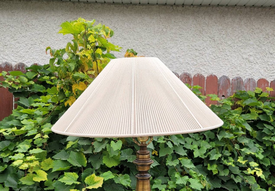 Vintage Thread Lampshade, Home Decor, Lighting, Thread Lamp Shade ...
