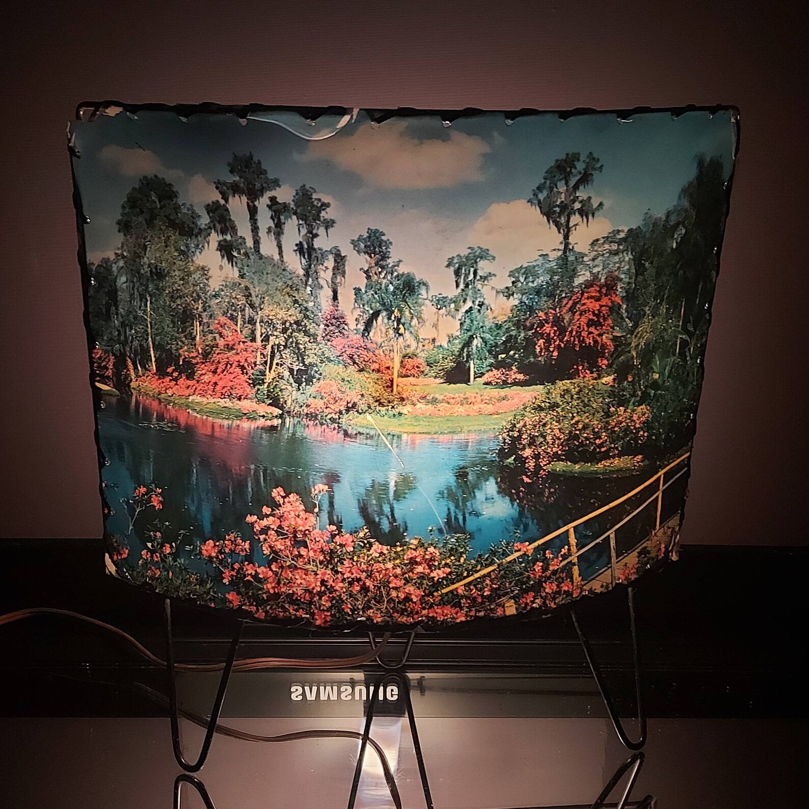 Scenery Lamp Helmscene TV Lamp Midcentury Lamp - Etsy