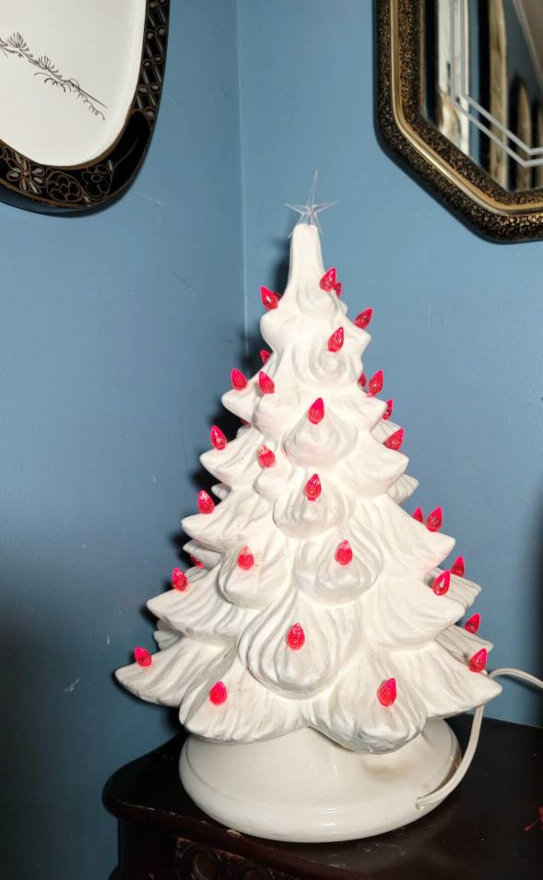 Ceramic Christmas Tree, Lighted Tree, House Tree, Christmas Decor ...