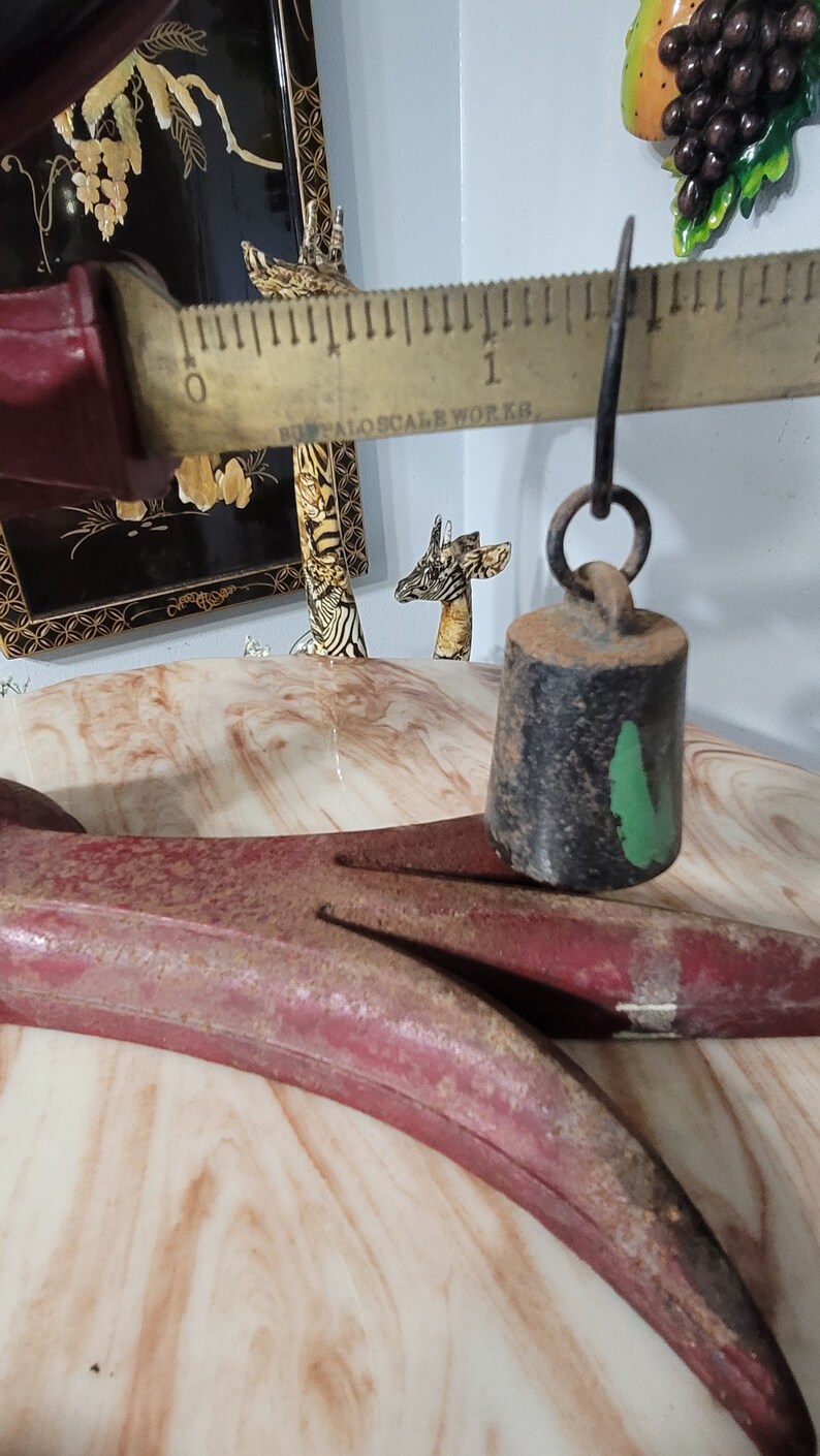 Scale, Antique, Howe's Mercantile Scale, Cast Iron, Crows Feet Scale ...