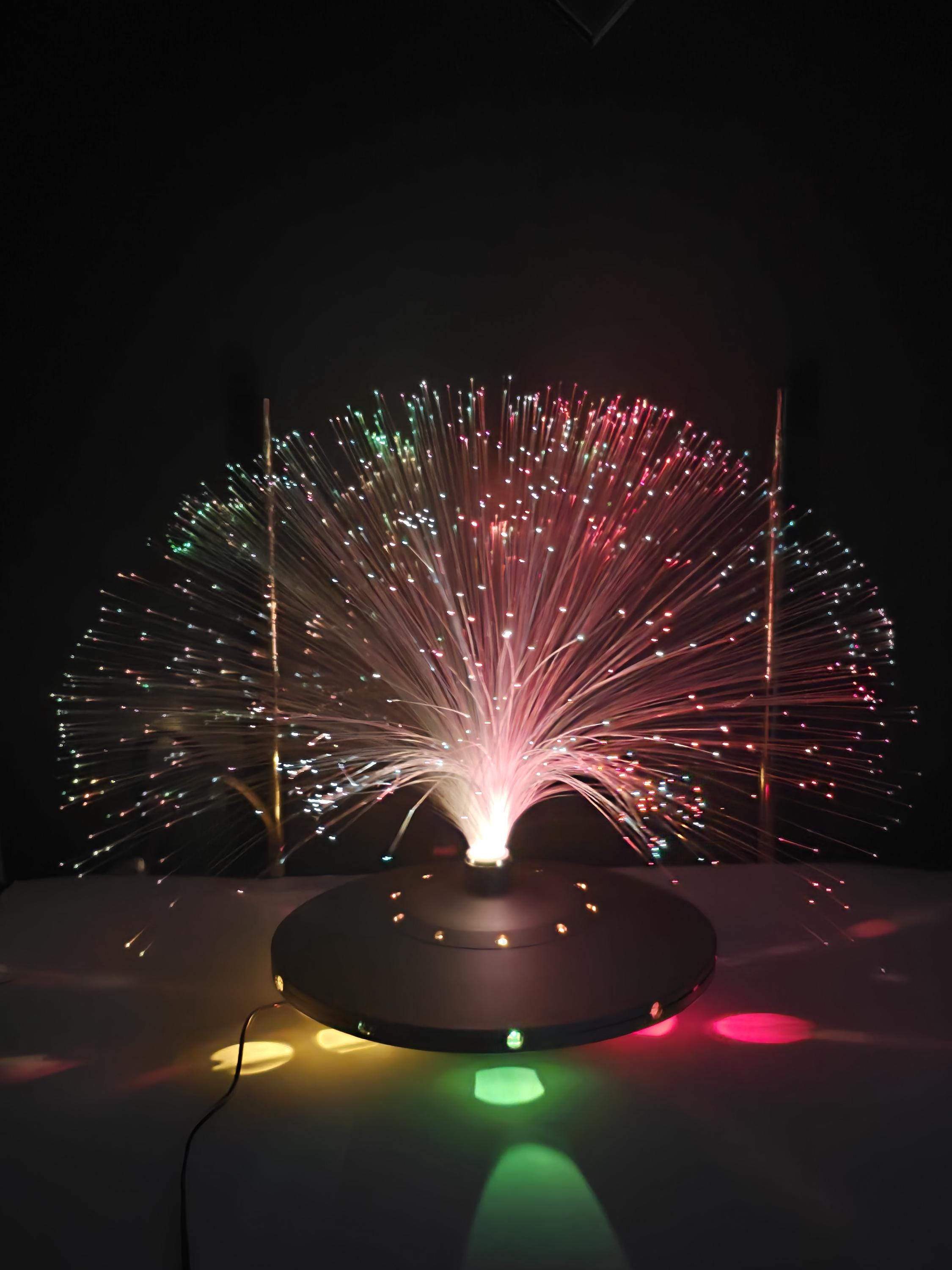 Fiber Optic Lamp, Mood Lamp, Fiber Optic Light, Vintage Fibre Optic ...