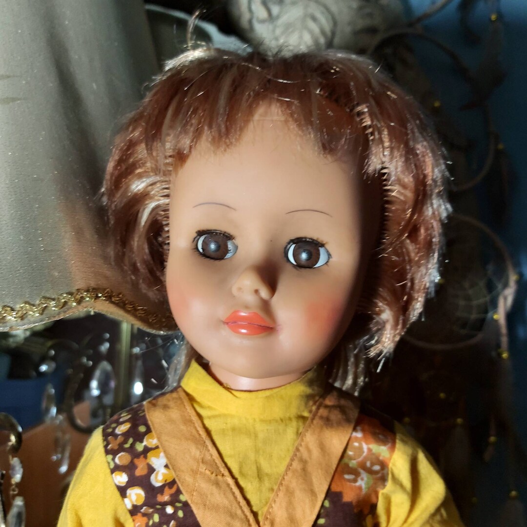 Reliable Doll, 24", Vintage Doll, Canadian, Hippy, Movable Limbs, Hippy ...