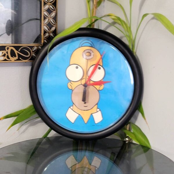 Homer Simpson Clock - Etsy