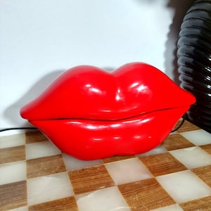 Landline Telephone, Vintage 80s, Vintage Telephone, Novelty, Lips ...