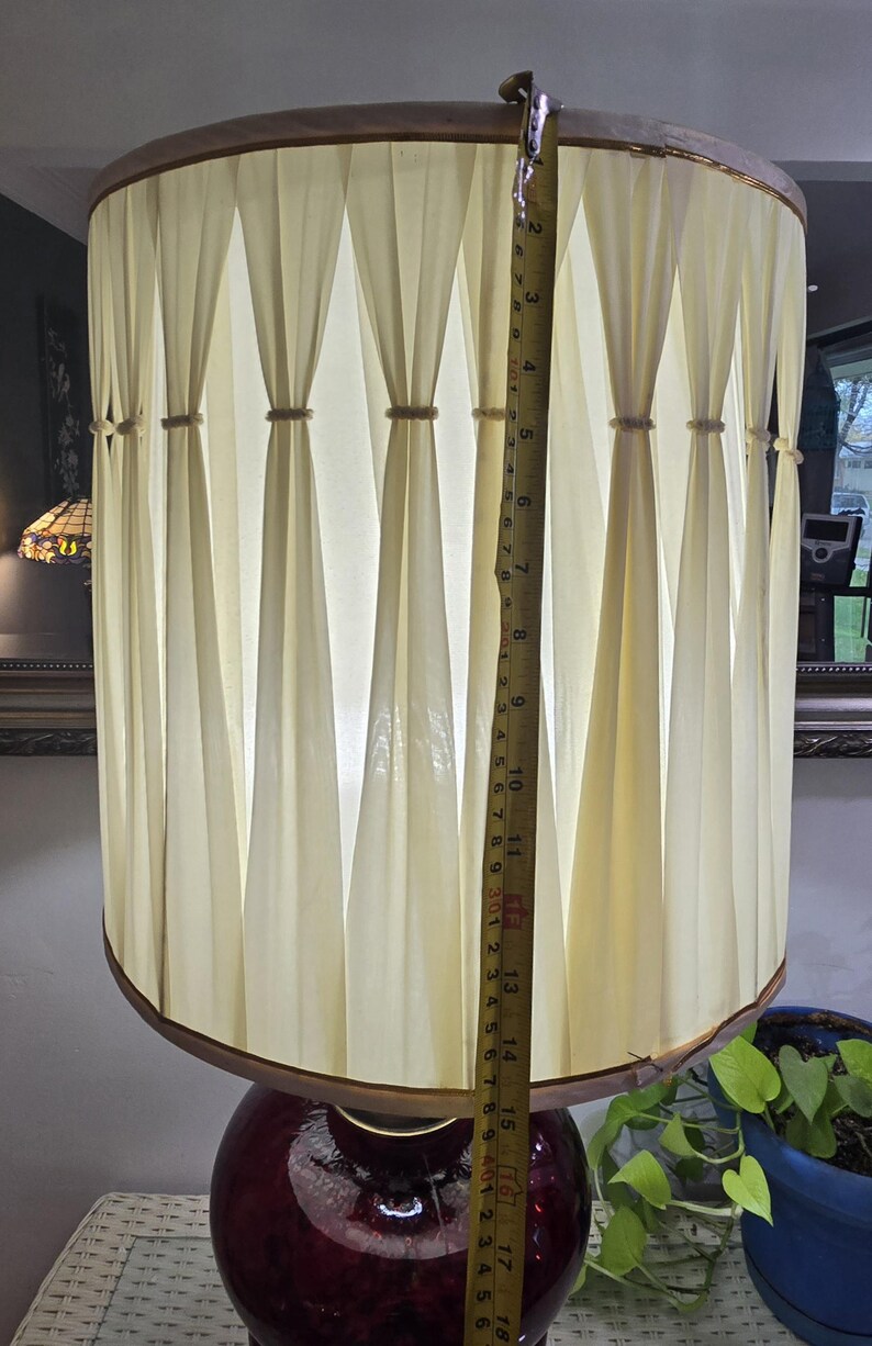 Vintage Drum Lamp Shades