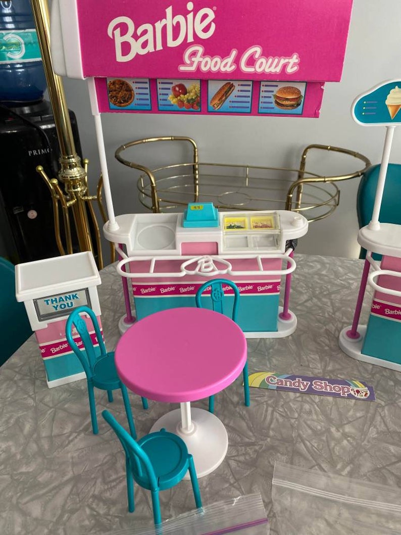 Mattel, Barbie Food Court, Vintage, Vintage Barbies, Collectible ...