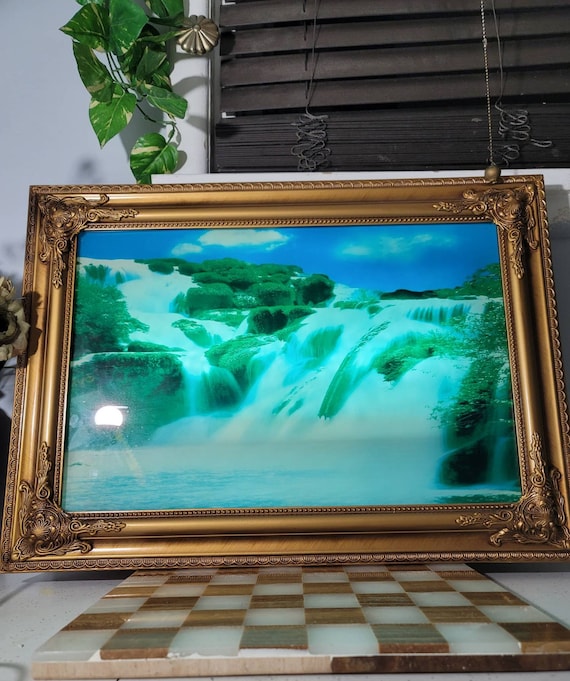 Large Waterfall Motion Wall