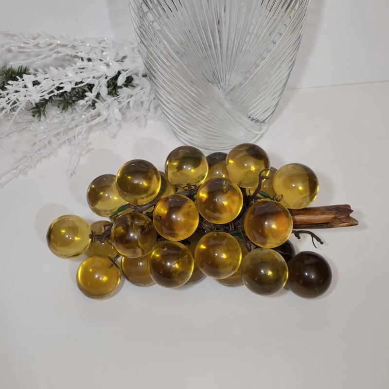 Lucite Grape Cluster - Etsy