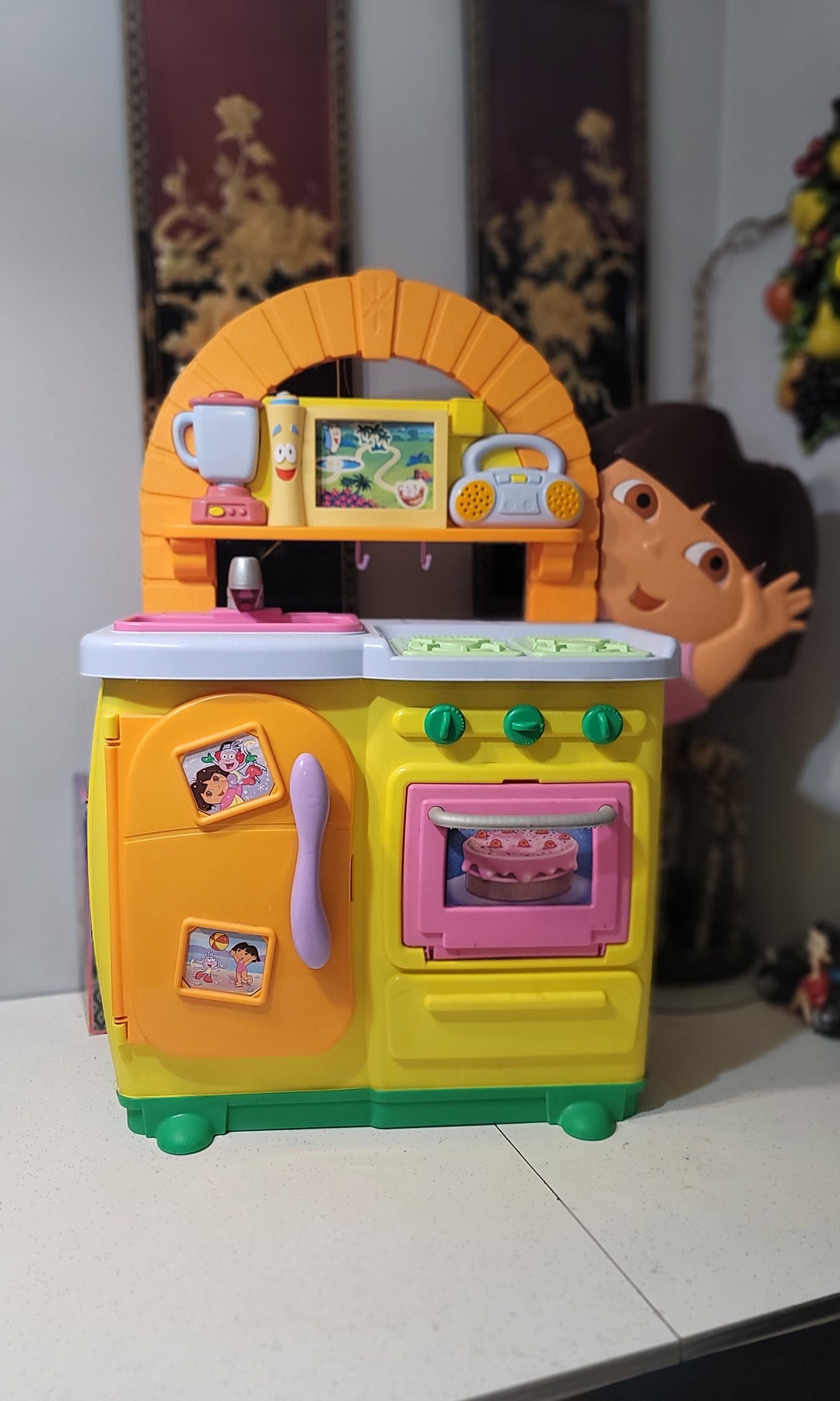 Dora Kitchen, Interactive, Life Size, Electronic, Vintage, Toys ...