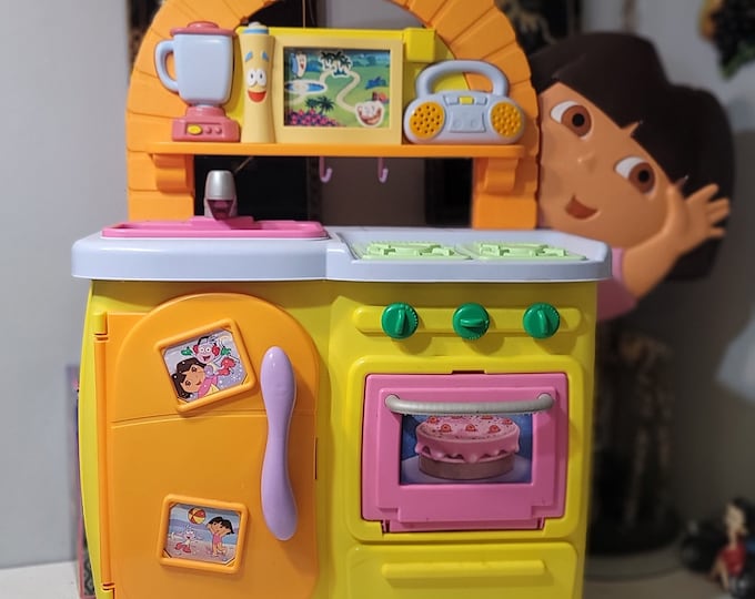 Dora Kitchen, Interactive, Life Size, Electronic, Vintage, Toys ...