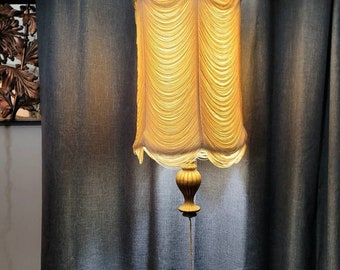 Fringe Shade Hanging Lamp - Etsy