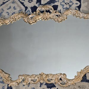 Wonder Glo, Wall Mirror, Large, Gold Mirror, Ornate Border, Wall Decor ...