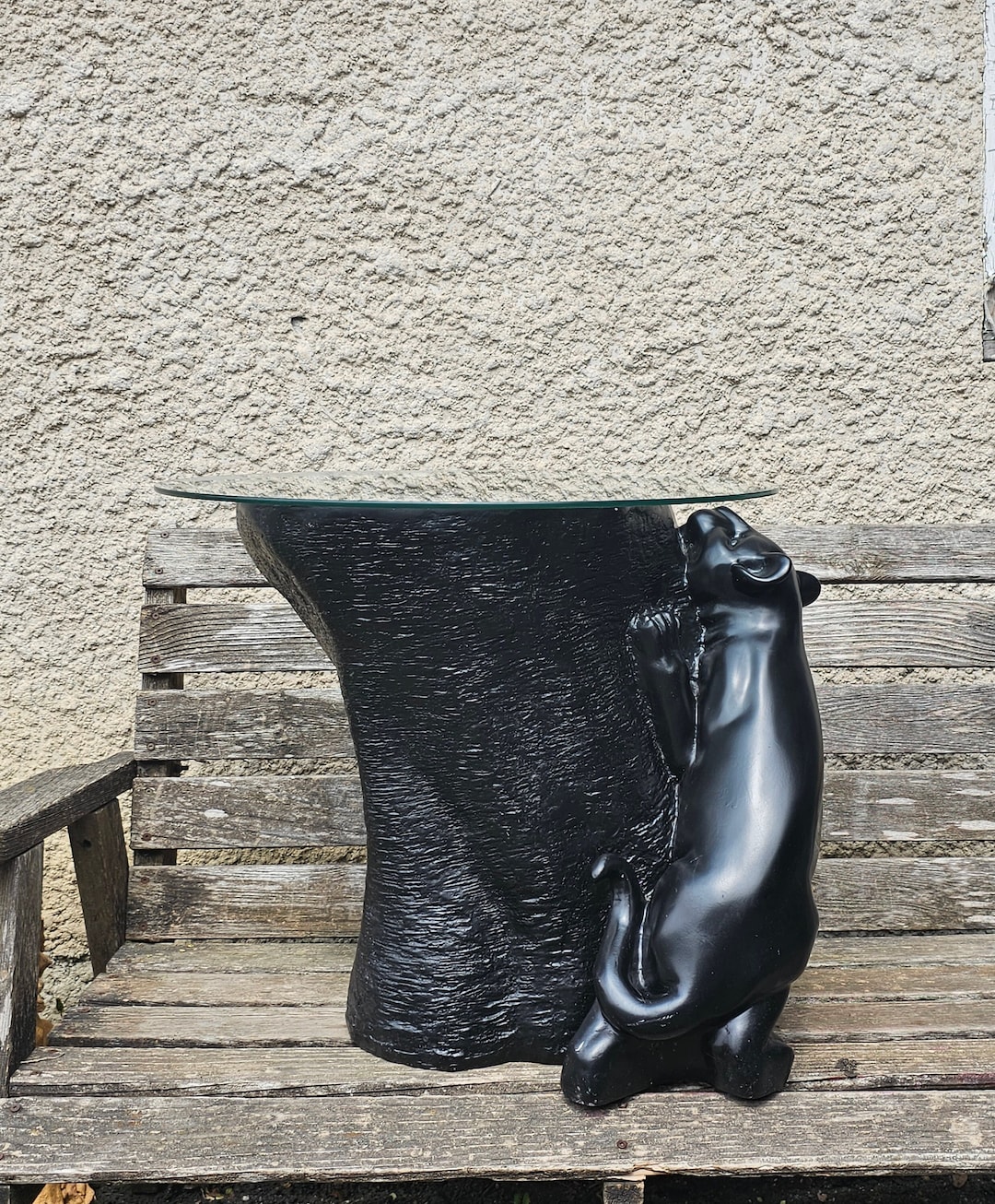 Black Panther, Fiberglass, Accent Table, End Table, Vintage, Panther ...