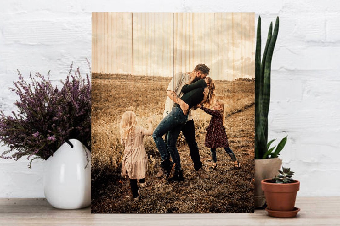 Family Desk Photo Frame Love Portrait Gift Families Memorial - Etsy