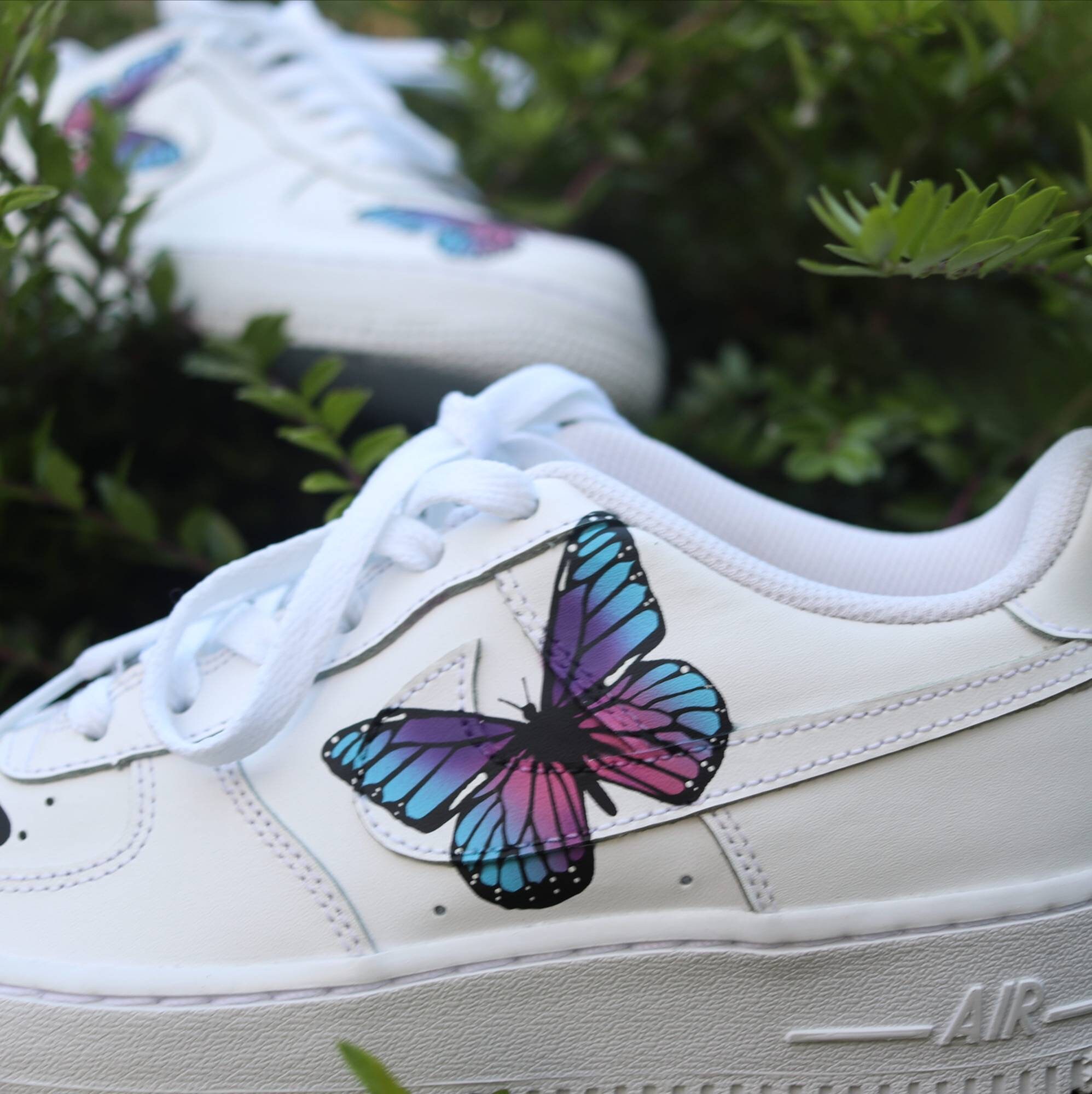 Butterfly AF1 Custom 3 Colour Fade - Etsy