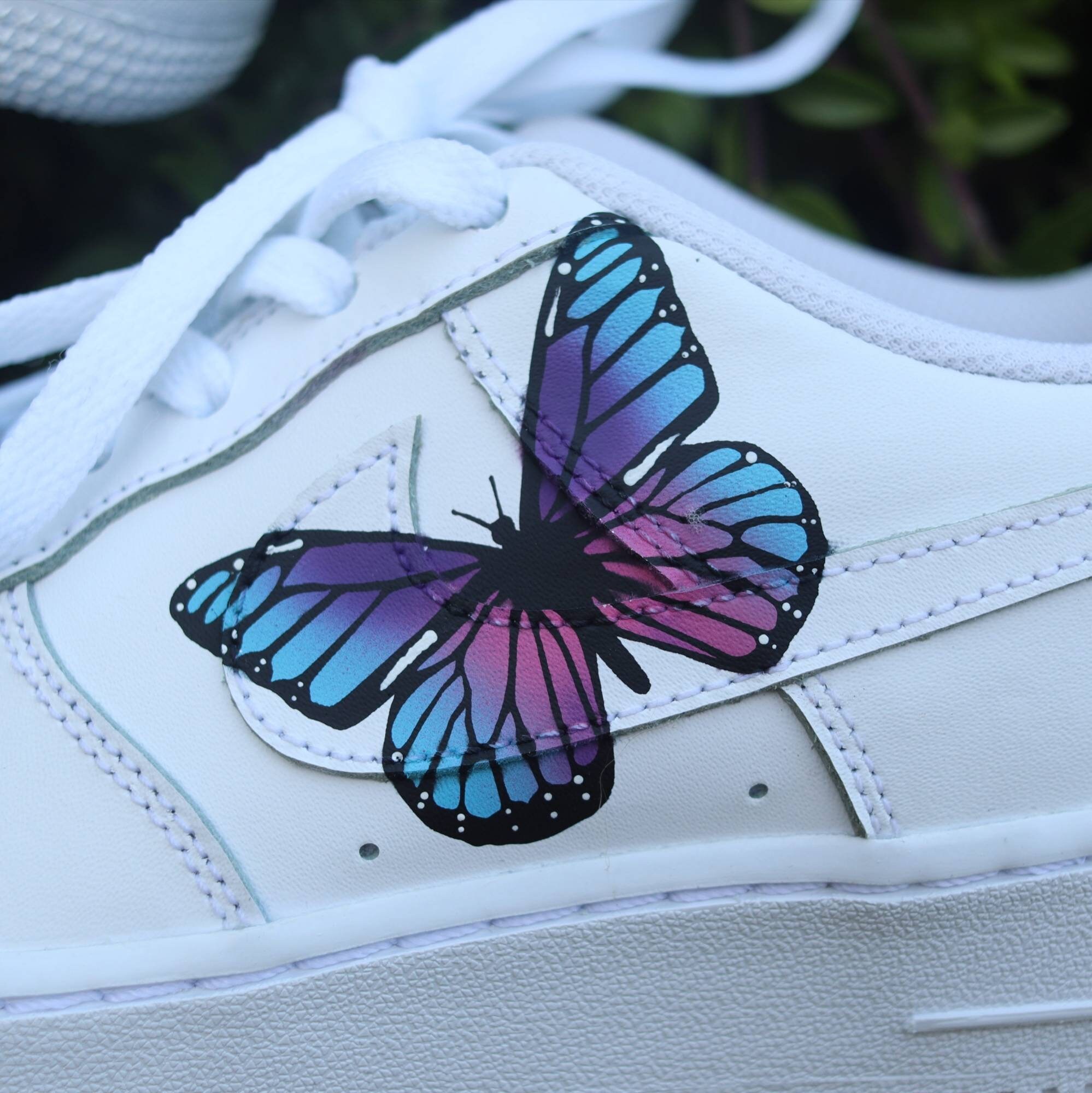 Butterfly AF1 Custom 3 Colour Fade - Etsy