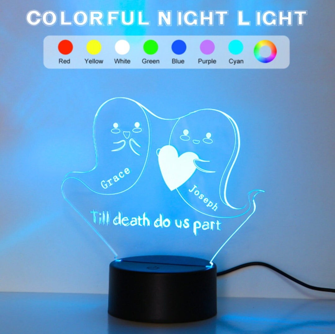 Custom Night Light Personalized Night Light Night Light Gift - Etsy
