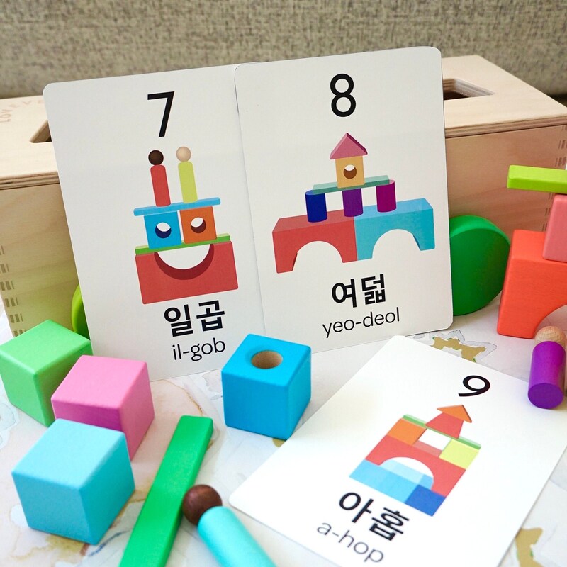 Korean Flashcards - Etsy