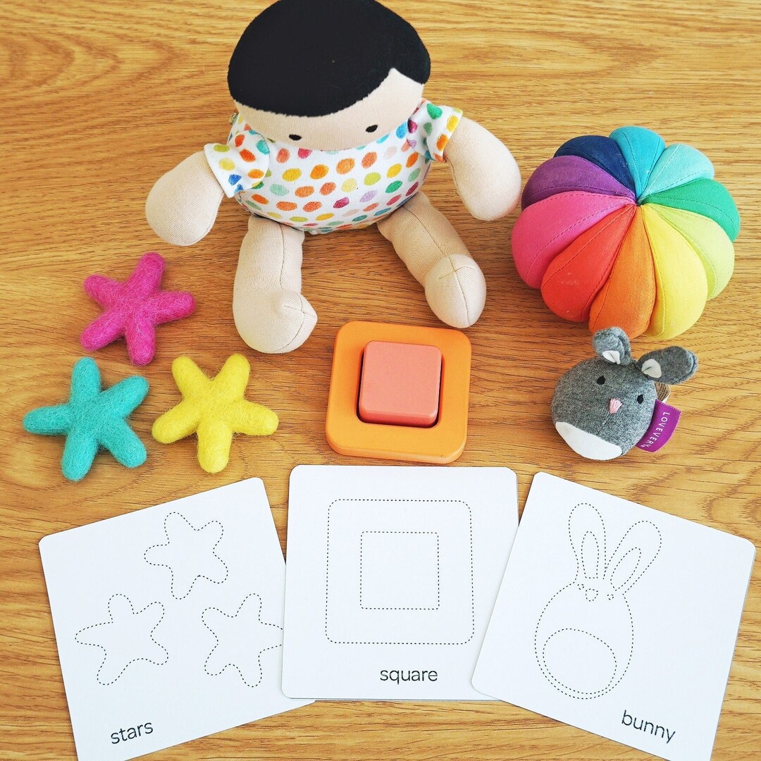 Tracing Cards Inspired by Lovevery Toys L Printable for Toddlers and ...