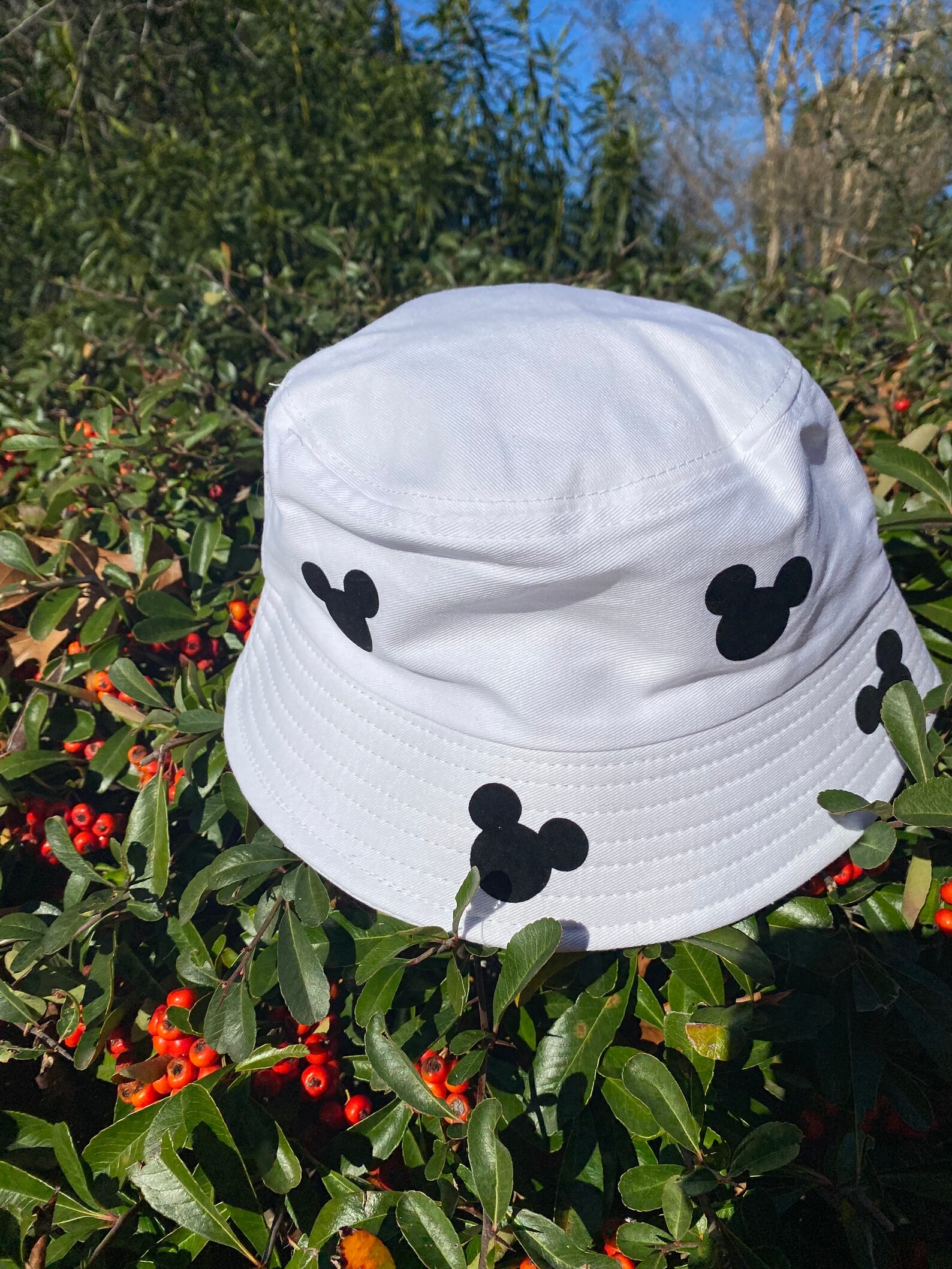 Mickey Themed Bucket Hat Can Be Personalized Adult Size and - Etsy