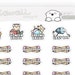 Kawaii College Stickers for School Teacher Student Planner Homework ...