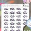 Kawaii Work Schedule Planner Stickers Work Schedule Sticker Work Script ...