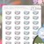 Kawaii Work Schedule Planner Stickers Work Schedule Sticker Work Script ...