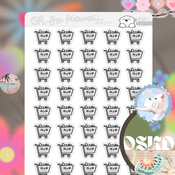 Kawaii Planner Stickers - Etsy