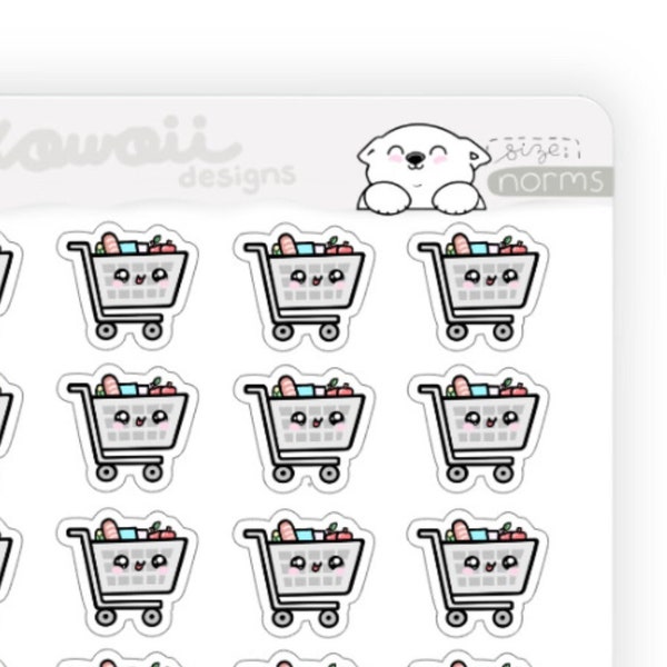 Kawaii Planner Stickers - Etsy