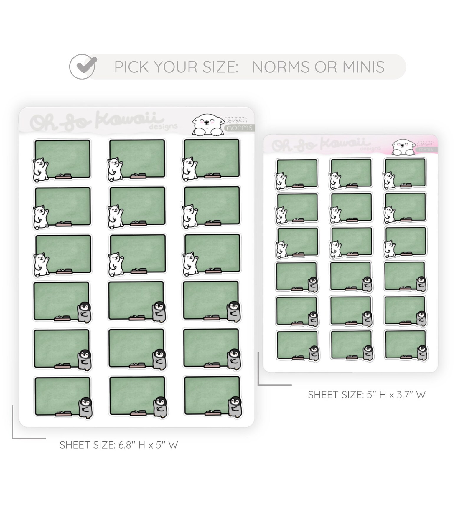 Kawaii Dog Planner Stickers - Teacher Planner Stickers - Teaching ...