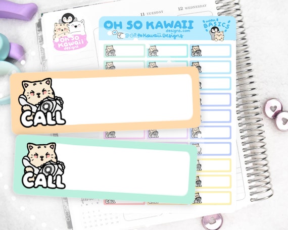 Conference Call Stickers Kawaii Stickers Phone Call Stickers Phone Call ...