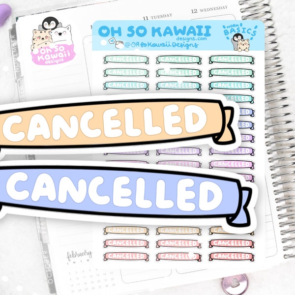 Canceled Stickers - Etsy
