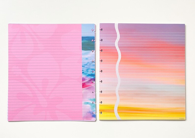 Journal Insert Pack for OSKD Disc Journal Notebook - Scrapbook Pages ...