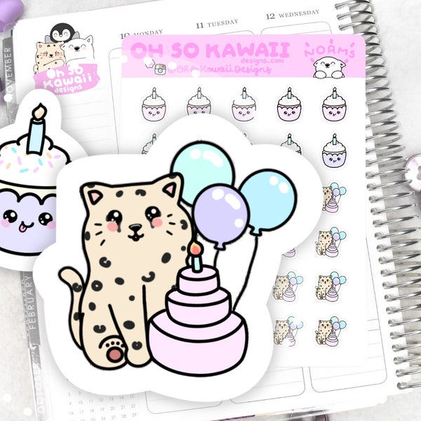 Kawaii Planner Stickers - Etsy