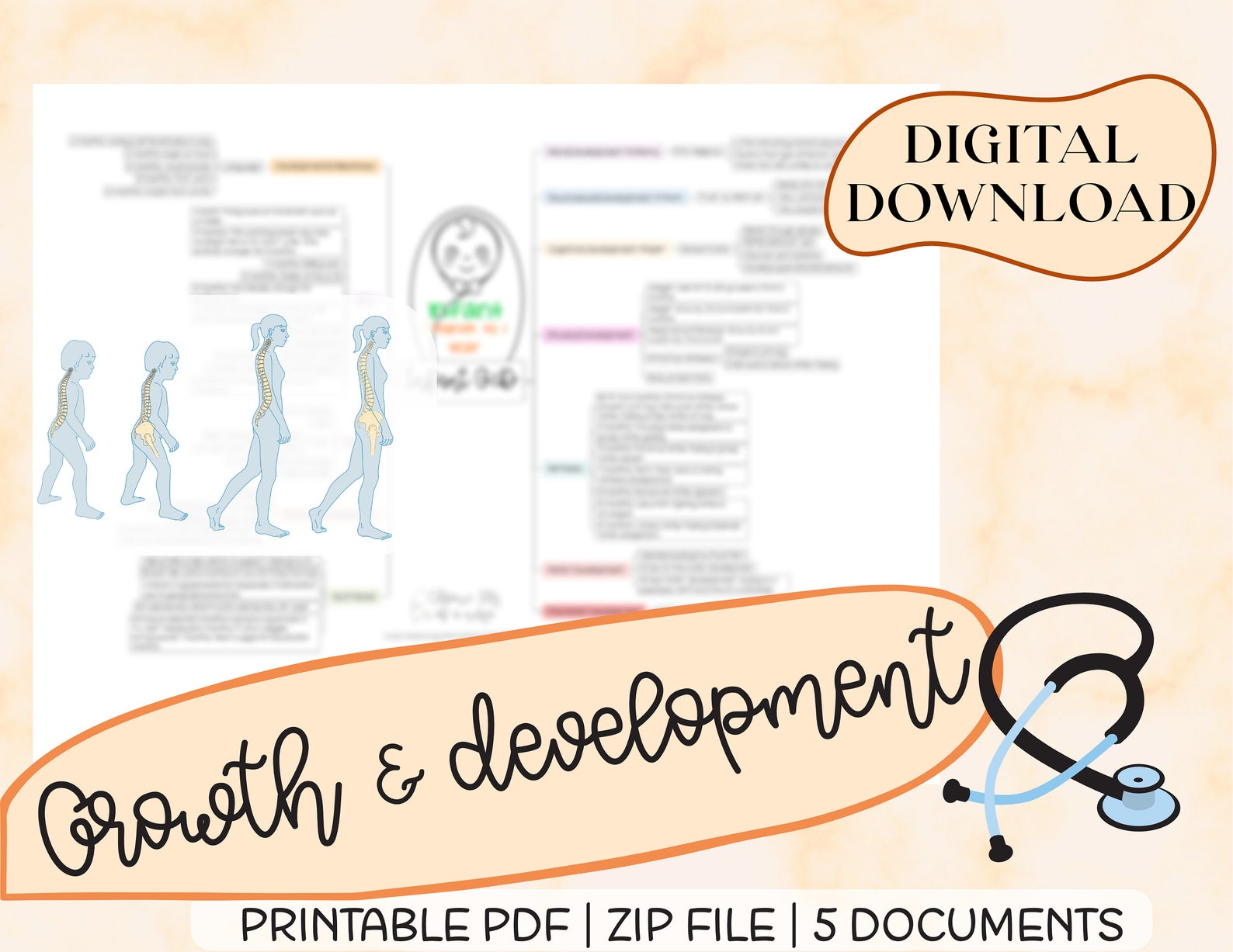 Growth and Development (pediatrics), for Nursing Students, Nurses ...