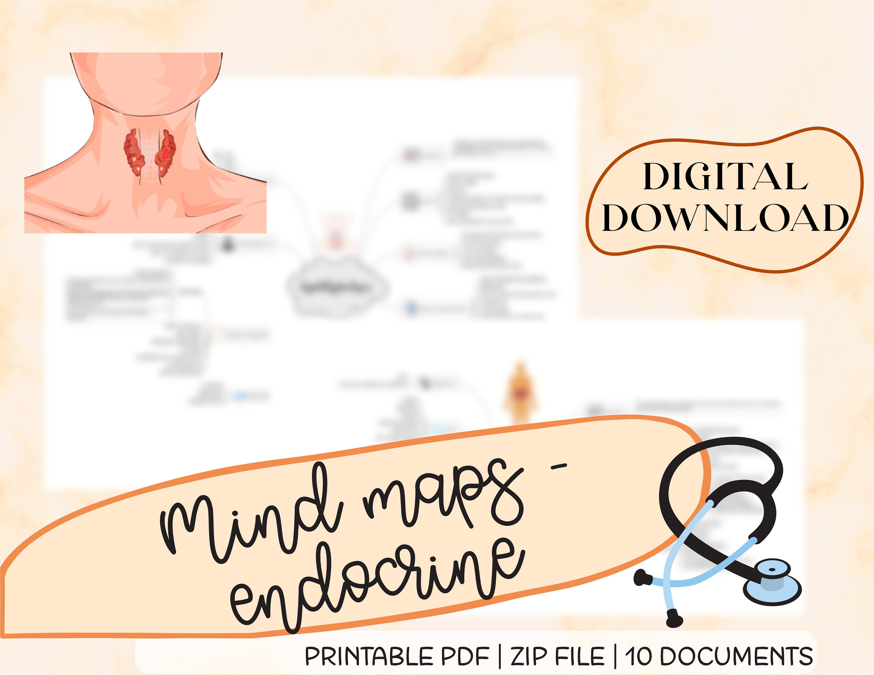 Endocrine System Mind Map