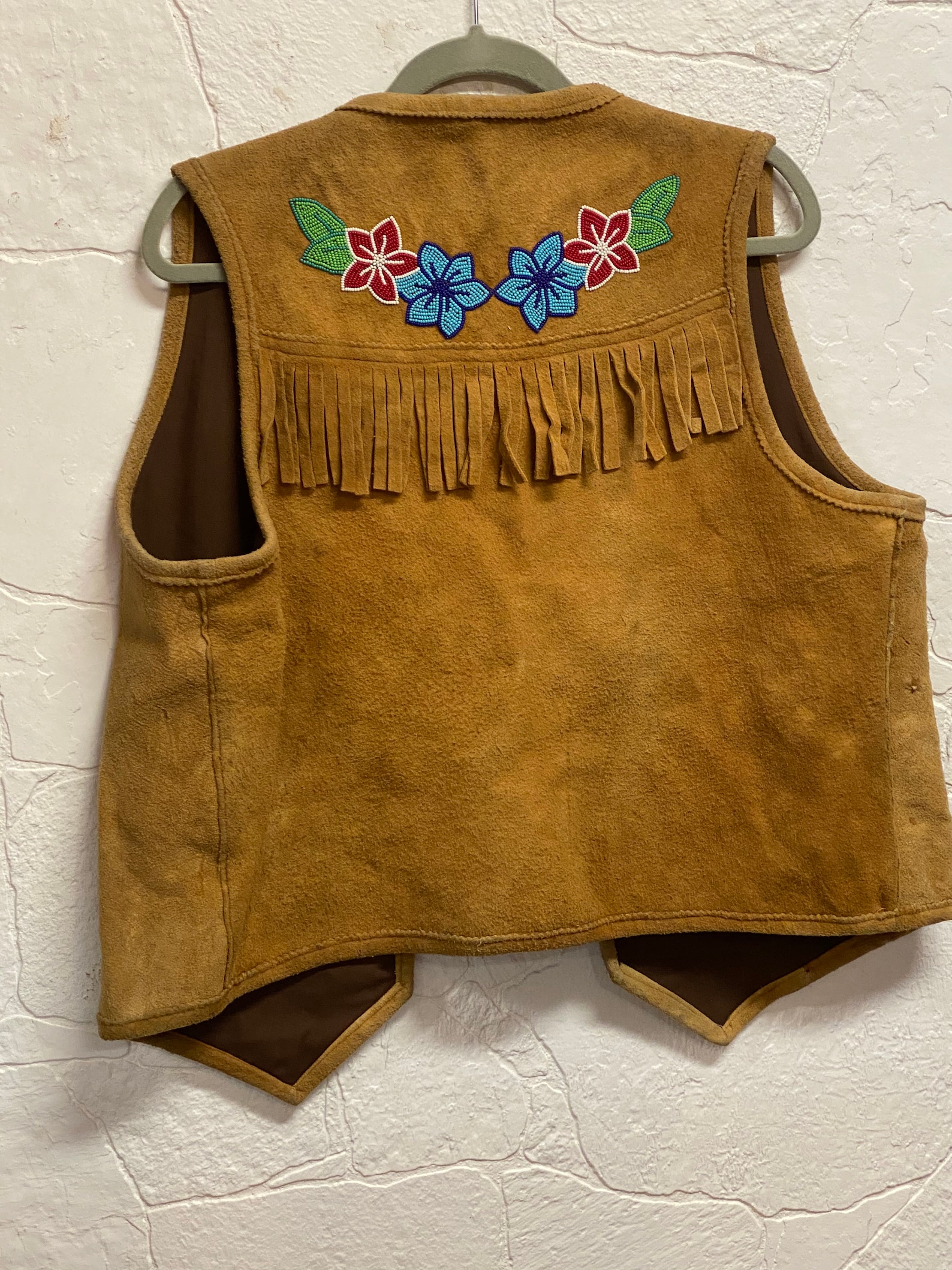Vintage Native American Ojibwe Beaded Moose Vest - Etsy