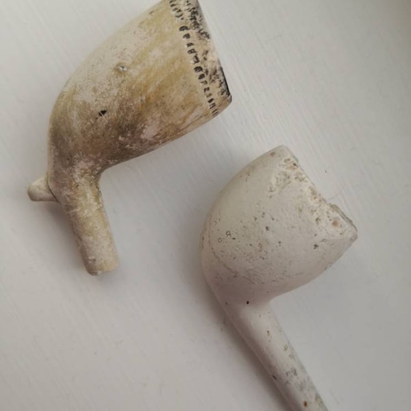 Antique Clay Pipes - Etsy